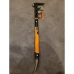 Fiskars Pro 18 Inch Wrecking Bar, Wedge Utility Multi Tool for Garage ...