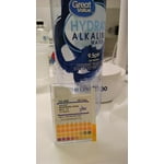 Great Value Hydrate Alkaline Water, 33.8 fl oz Bottle, pH 9.5 ...