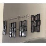 8 Pack: 9 Opening Black Dimensional 5" x 7" Collage Frame by Studio ...