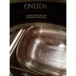 Oneida 5 Quart Stainless Steel Colander with Non-Slip Handles, Over the ...
