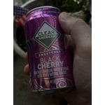 Clear American Black Cherry Sparkling Water, 12 fl oz, 12 Pack, No ...