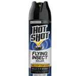 Hot Shot Flying Insect Killer Aerosol Spray, Clean Fresh Scent, 15 ...