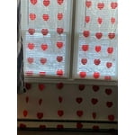 6 x 7ft Red Heart String Valentines Day Decorations Engagement Wedding ...