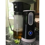 Mr. Coffee Electric Iced Tea Maker, 2-in-1 Brewing Machine with Glass ...