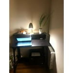 Mainstays LED Desk Lamp, Flexible Metal Gooseneck, Gold - Walmart.com