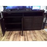 Better Homes & Gardens Ellis Shutter TV Storage Cabinet for TVs up to ...