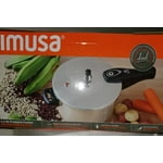 Mirro 6-Quart Heavy-Gauge Aluminum Pressure Cooker, Silver/Black ...