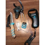 Realtree 7 Piece Fishing Kit with Multi Tools and Headlamp, Pocket Gear ...