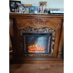 SEI Furniture Cardona Electronice Fireplace for Living Room and Bedroom ...