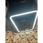 Personal Chiller LED Lighted Mini Fridge with Glass Hinged Door, 10.6 ...