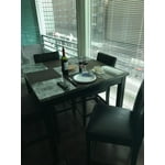 Ashley Furniture Maysville 5-Piece Square Counter Table Set, High ...