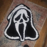Ghostface Tufted Carpet Scream Movie Fluffy Rug Handmade Non Slip ...