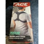 ACE Brand Posture Corrector, Unisex, Adjustable Brace, One Size Fits ...