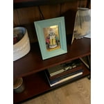 Langdon House 8x10 Eggshell Blue Real Wood Picture Frames with Gold ...