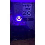 Xtreme Lit Smiley Face LED Neon Sign, Color-Changing Neon LED Wall ...