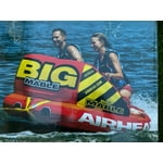 Airhead Big Mable Towable Boat Tube, Fits up to 2 People, Dual Tow ...