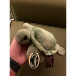 Bearington Collection Lil' Shelton 7" Plush Sea Turtle Stuffed Animal ...