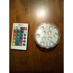 Ledeez Waterproof Multicolor Lights, 16 Bright Colors, Battery Operated ...