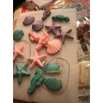 Sprinkle Deco Dessert Sprinkles & Decorations, Starfish & Shells, 12 ...