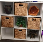 Mainstays 11" 9-Cube Storage Organizer, Black - Walmart.com