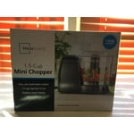 Mainstays Mini Food Chopper 1.5 Cup Black with One-Touch Pulse ...