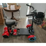 Foldable Mobility Scooter, Medical Mobility Aid Scooter, Heavy Duty ...