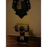 Servant To The Pharaoh Table Design Toscano Egyptian Egyptian Furniture ...