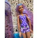 Barbie Pop Reveal Doll, Grape Fizz Series with 8 Fruity Sensory ...