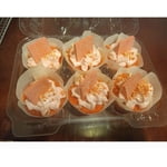 6 Packs: 3 ct. (18 total) 6-Cup Cupcake Clamshells by Celebrate It ...