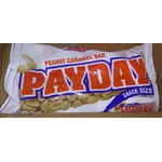 Payday Individually Wrapped Peanut Caramel Snack Size Candy for Lovers ...