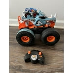 Hot Wheels Remote Control Rhinomite Monster Truck with Race Ace ...