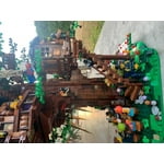 LEGO Ideas Tree House 21318, Model Set with 3 Cabins and Minifigures ...