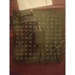 Sharper Image® LED Light-up Word Clock, 7.75", Electronic Desk Clock ...