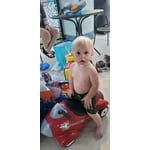 Radio Flyer Retro Rocket Ride-On Toy Rider for Toddler with Lights and ...