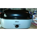 Oster 18 Quart Red Roaster with High Dome & Self-Basting Lid - Walmart.com