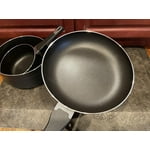 Mainstays 13 Piece Nonstick Aluminum Alloy, Pots and pans Cookware Set, Black - Walmart.com
