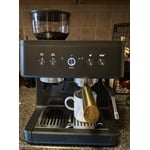 Thyme & Table Barista Grade Espresso Machine, Sand White - Walmart.com