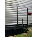 Camco Rhino Camper/RV Bumper Mount Tote Tank Holder | Powder-Coated ...