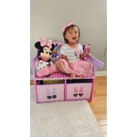 Disney Minnie Mouse 2-in-1 Activity Bench and Desk with Storage Bin ...
