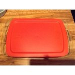 Pyrex Blue BPA-Free Plastic Replacement Lid C-233-PC, Non-Porous ...