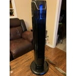 Mainstays 36" Tall 3-Speed Oscillating Tower Fan, FZ10-19JR, New, Black ...