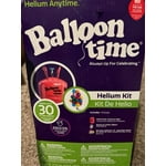 Balloon Time 9.5in Helium Tank Kit - Includes 30 Assorted Latex ...