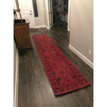 nuLOOM Leaflet Fountain Boho Wool Accent Rug, 2' x 3', Pink - Walmart.com
