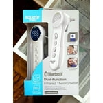 Equate Bluetooth Dual-Function Infrared Thermometer, Forehead and Ear ...