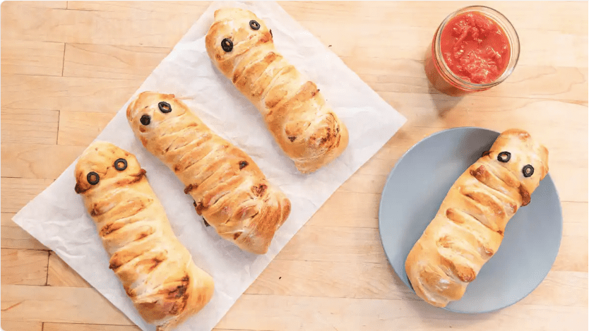 Mummy pizza wraps Recipe - Walmart.com