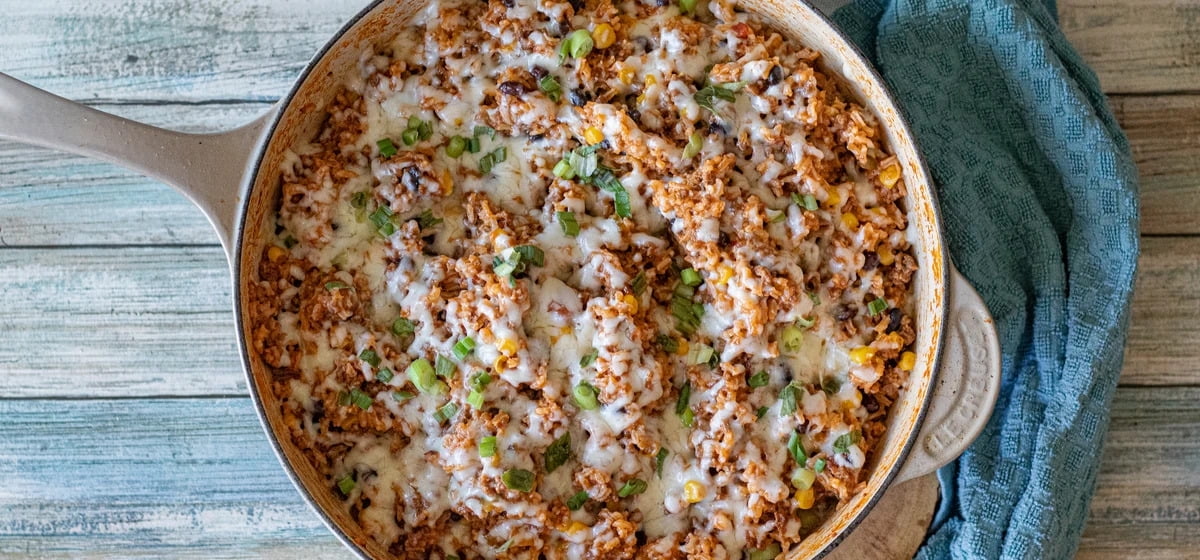 One pot mexican beef and rice with cheese Recipe - Walmart.com