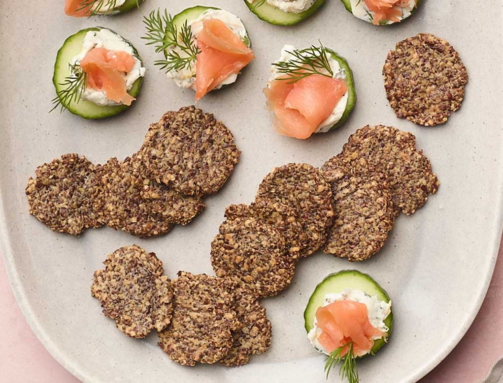 Low-carb rosemary flax crackers Recipe - Walmart.com