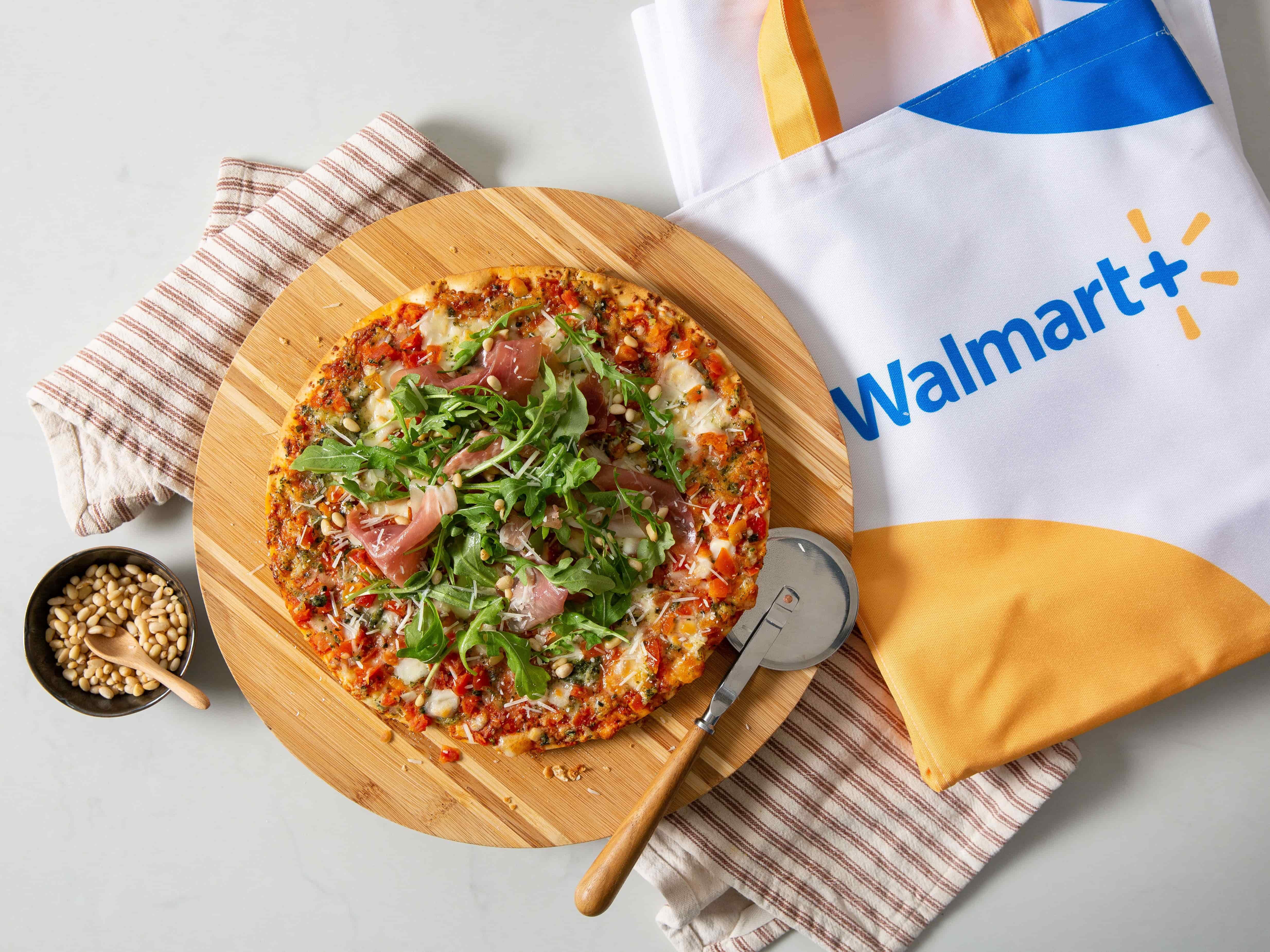 Margherita pizzas with arugula salad Recipe - Walmart.com