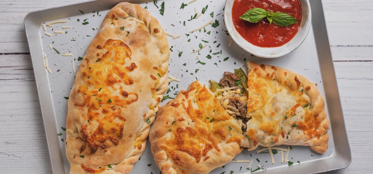 Philly cheese steak calzone Recipe - Walmart.com