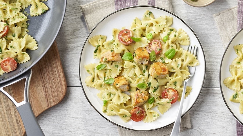Creamy pesto chicken & bow ties Recipe - Walmart.com